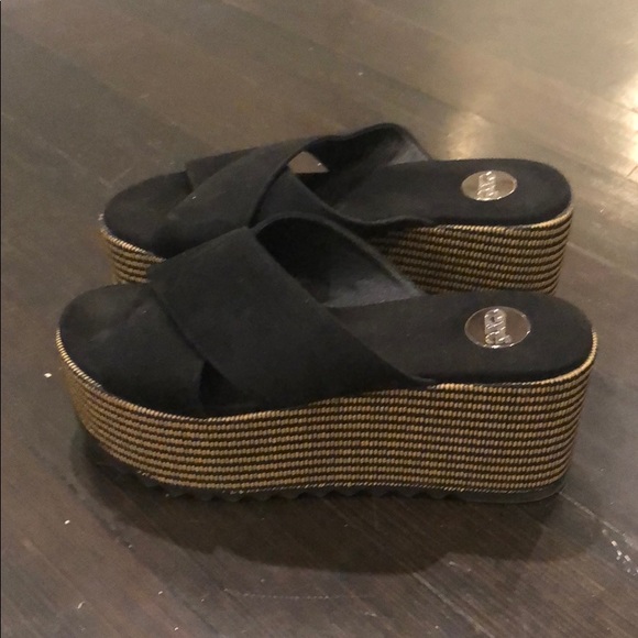 exe | Shoes | A Pair Of Platform Exe Sandals European Brand | Poshmark